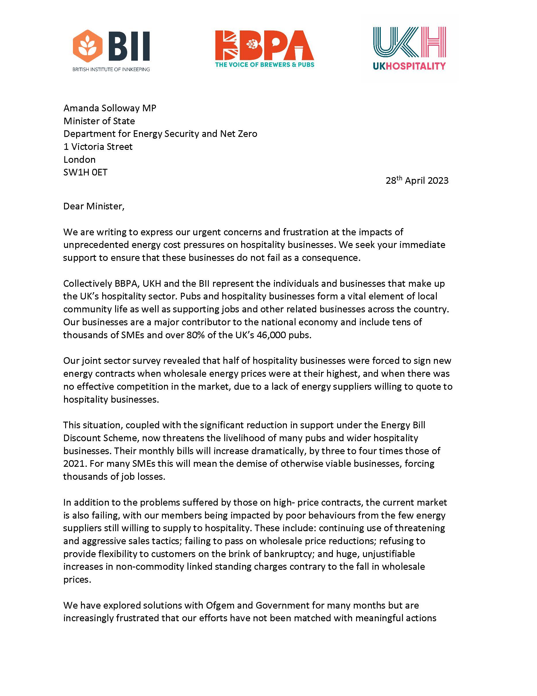 Urgent call intervention on unfair energy costs and contracts ...