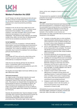 Preventing sexual harassment - UKHospitality