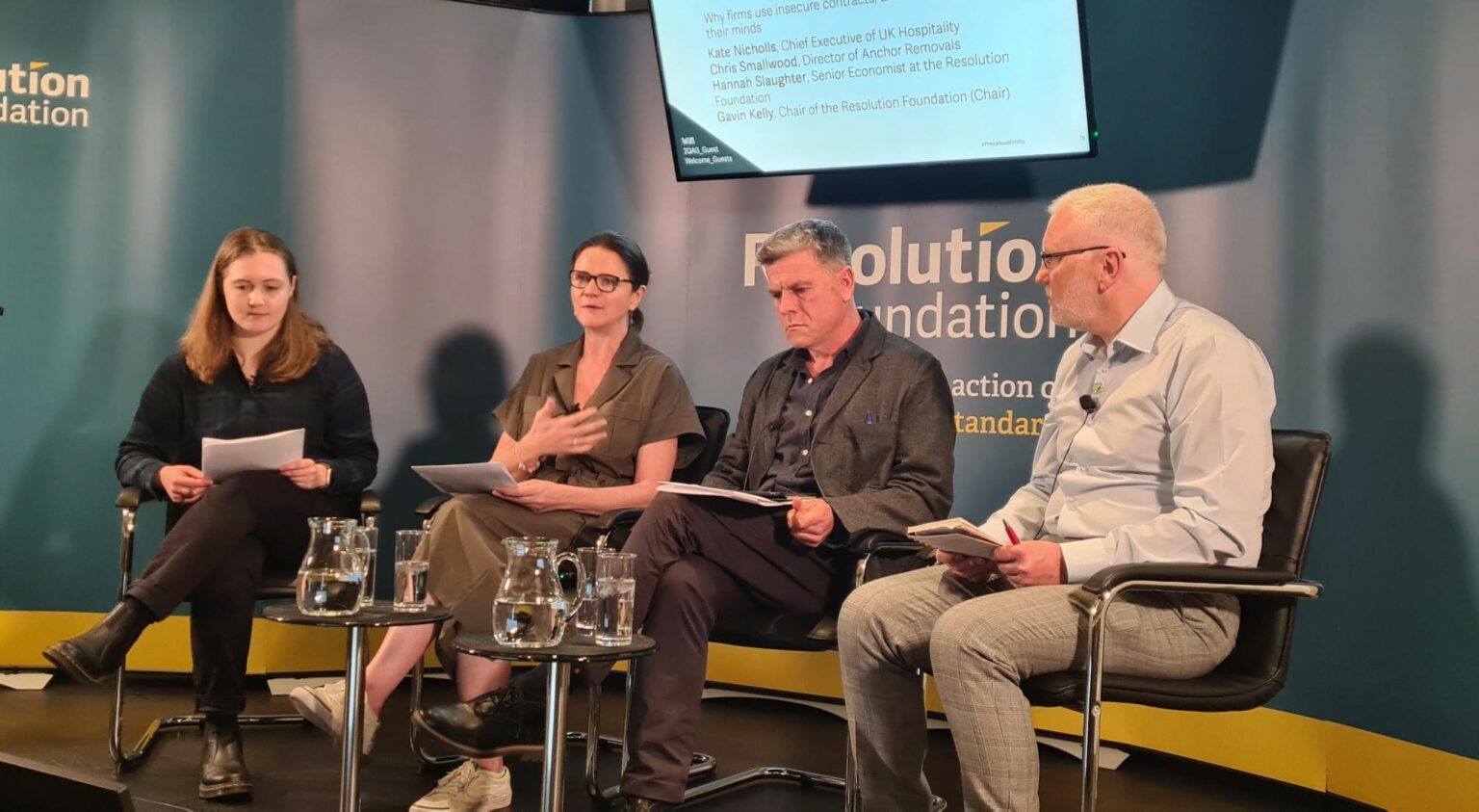 Kate Nicholls speaks at Resolution Foundation event - UKHospitality