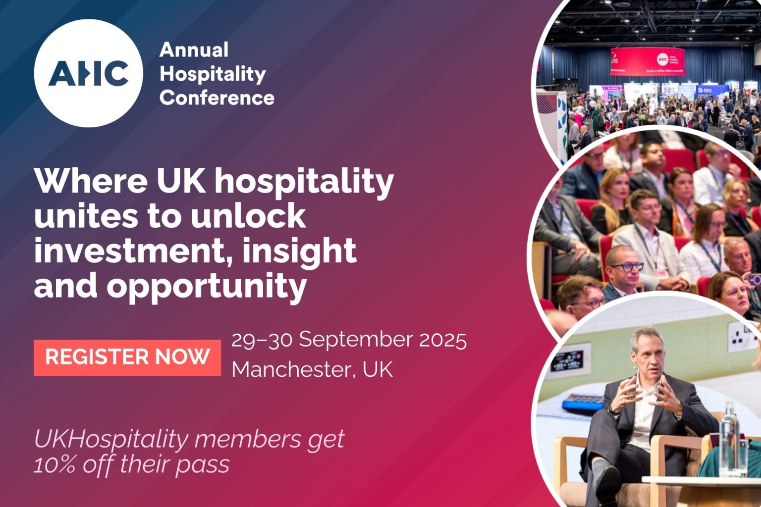 The Annual Hospitality Conference 2025 - UKHospitality