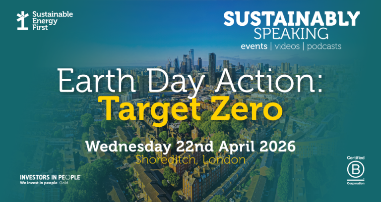 Sustainably Speaking - Earth Day Action: Target Zero - UKHospitality